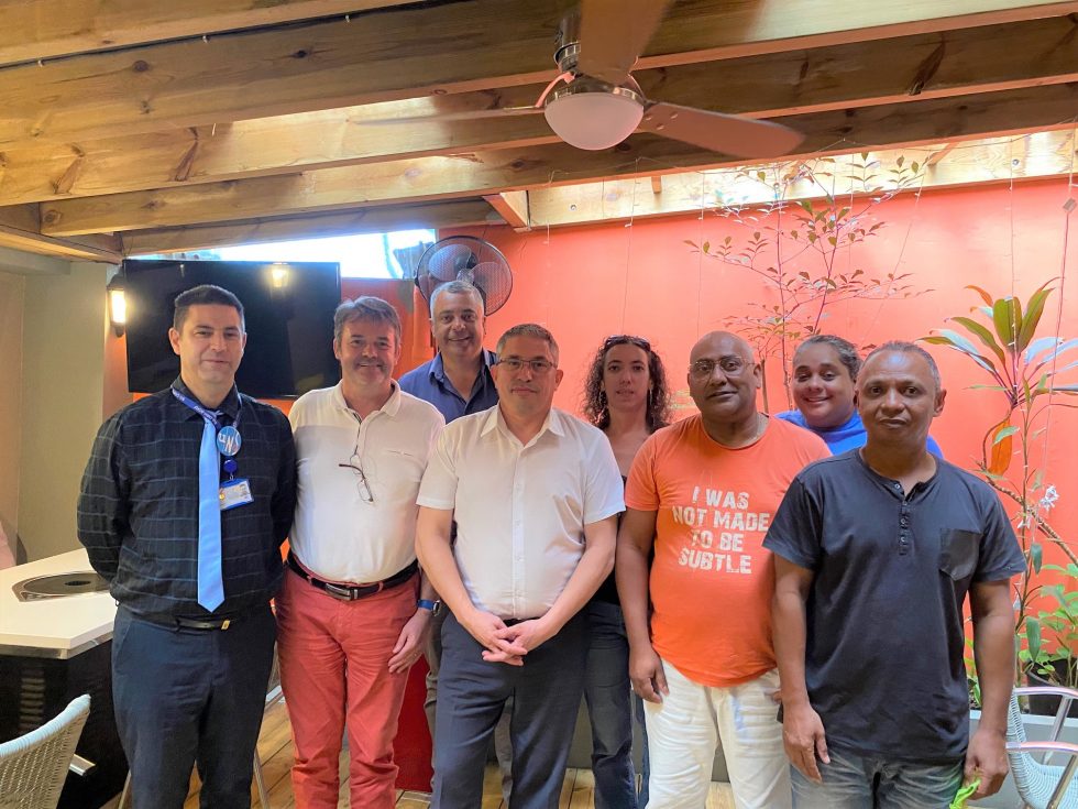 Ile de la Réunion : Paul Afonso rencontre les membres des bureaux ...